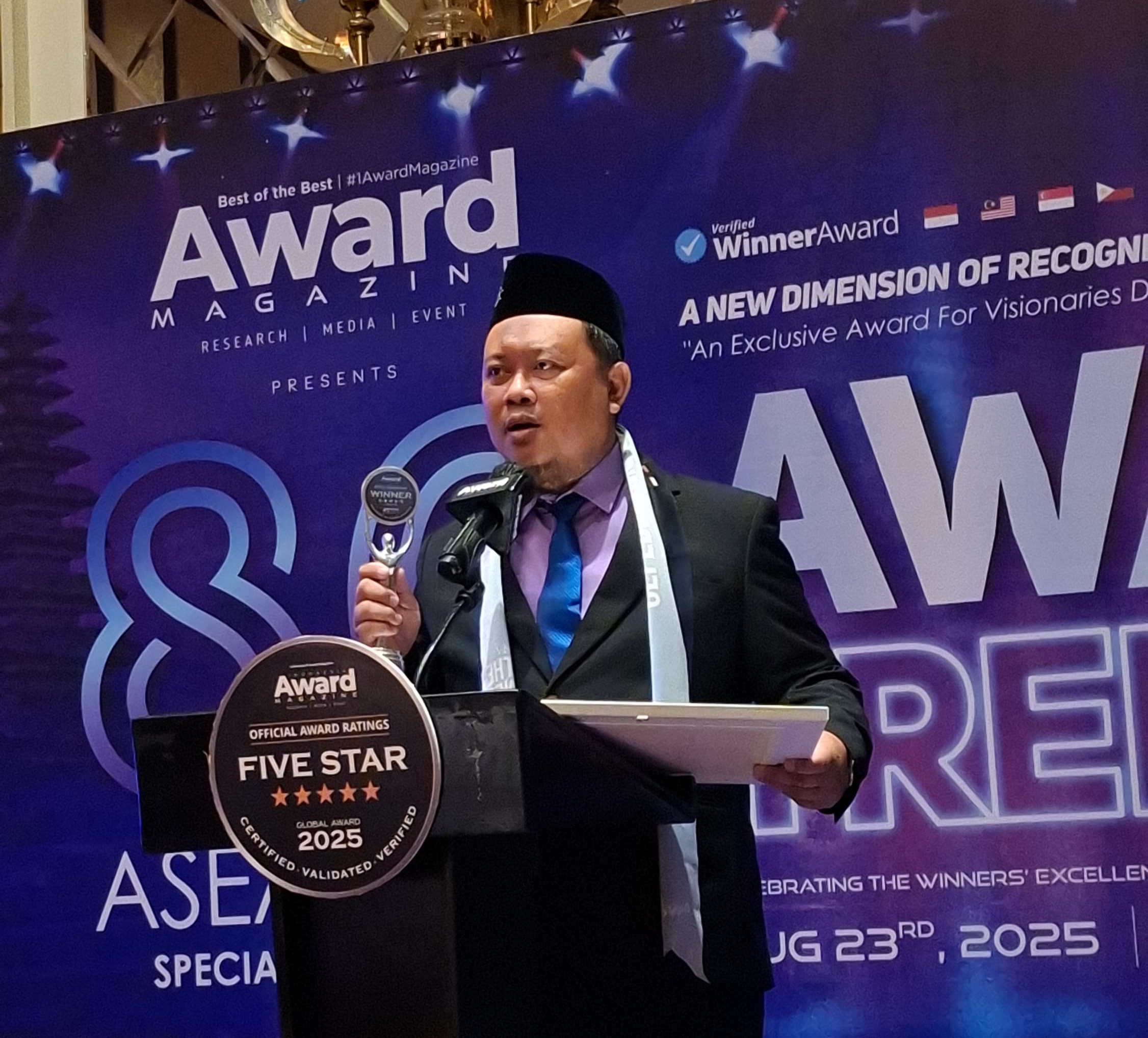 Irvandy Andriansyah Raih Penghargaan Internasional The Most Visionary ...